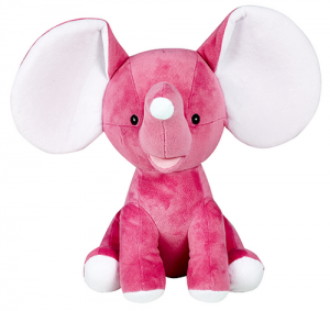 CUBBIES DUMBLE ELEPHANT – HOT PINK – Perfectly Personalised